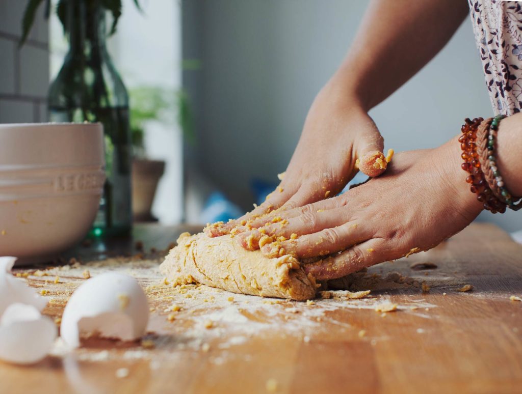 Chickpea Pasta with Basil-Pea Pesto - My New Roots